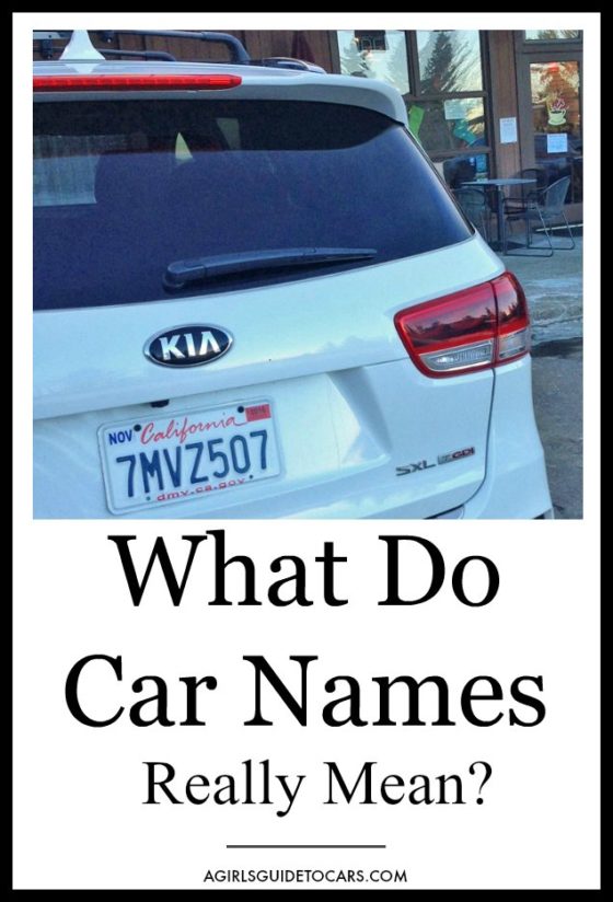Your Guide to Cracking Car Code Names - A Girls Guide to Cars