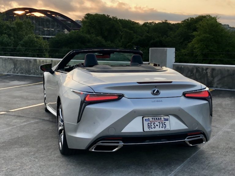 What's Under the Ragtop of this Luxury Sports Car: Lexus LC 500 ...