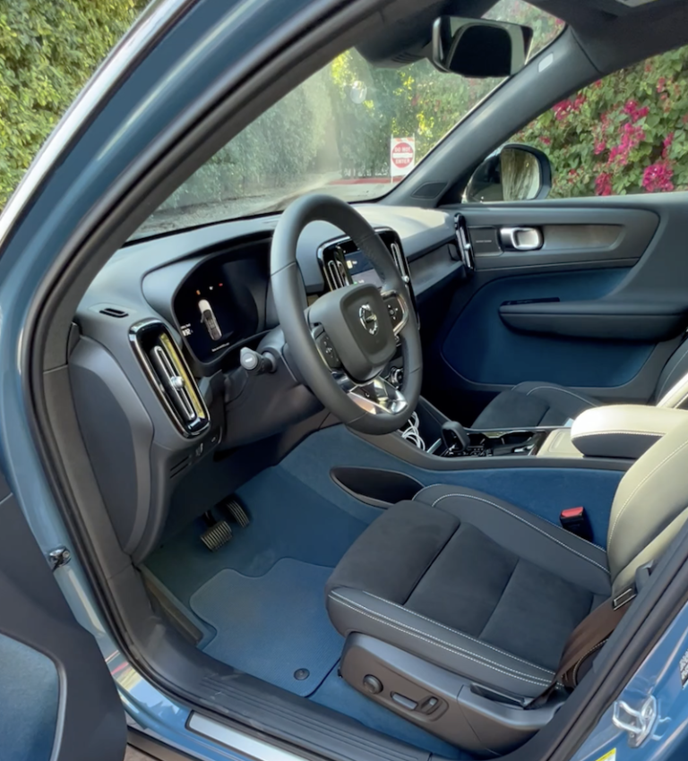 Volvo C40 Recharge Electric Car: Recycled materials, Fresh Design and ...