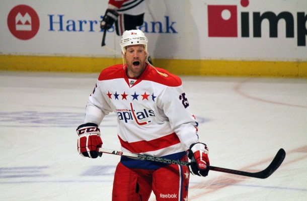 Jason Chimera Joins the 700 Club - Capitals Outsider