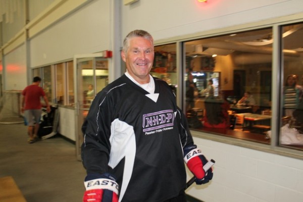 Laughlin Takes Ice Bucket Challenge