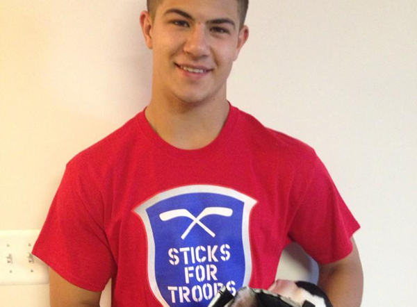 Win a Signed Carrick Shirt With Sticks For Troops