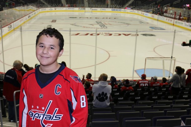 Catching up With Sam Becker, Nicklas Backstrom's Make-a-Wish Friend