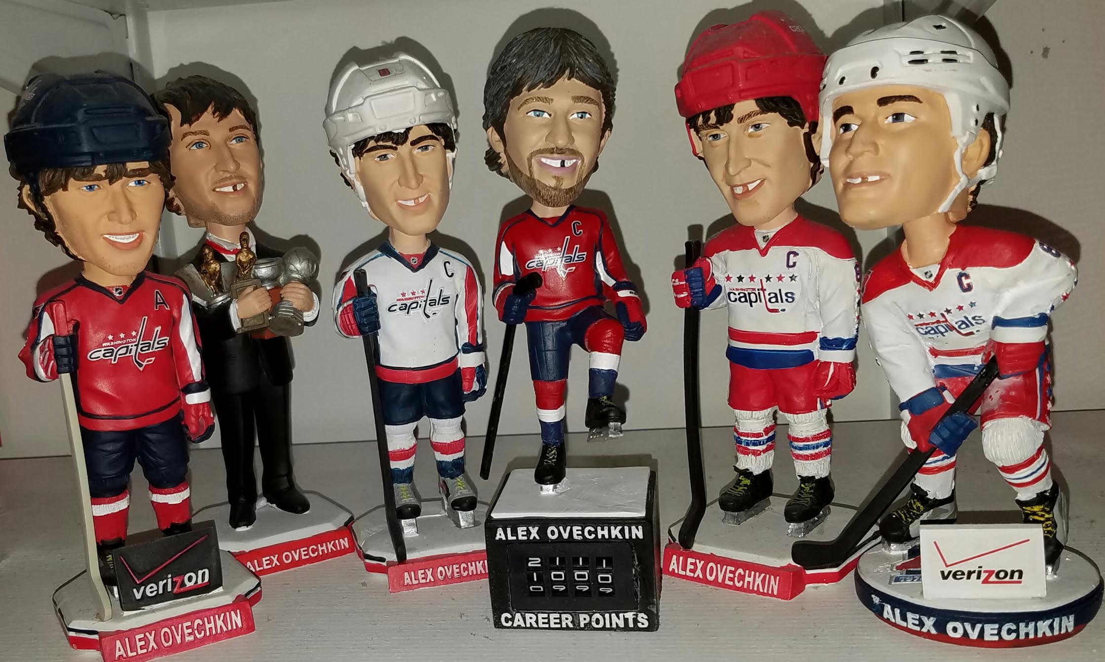 How the Caps Players Did on Their Bobblehead Nights