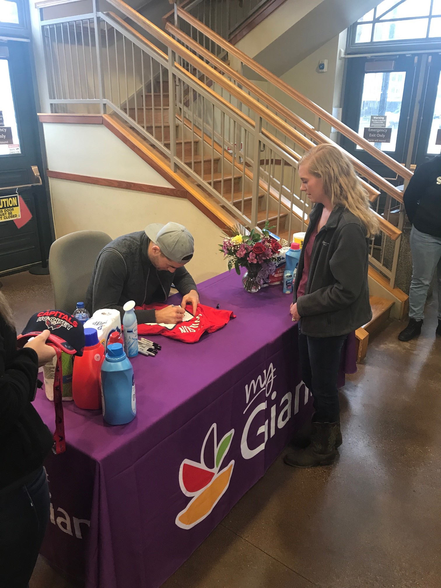 Photos: Tom Wilson at Giant