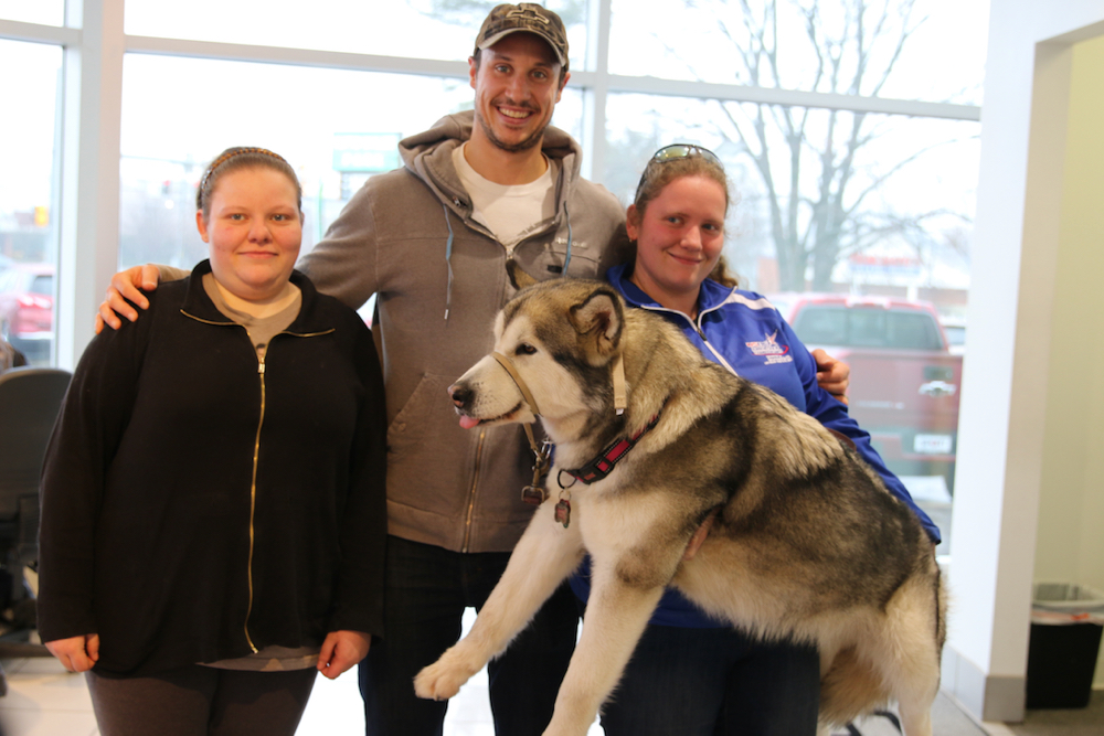 Fans Kept Bringing Their Dogs to Meet Jay Beagle