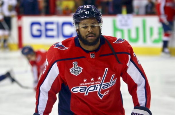 Devante Smith-Pelly's Depth Role - Capitals Outsider