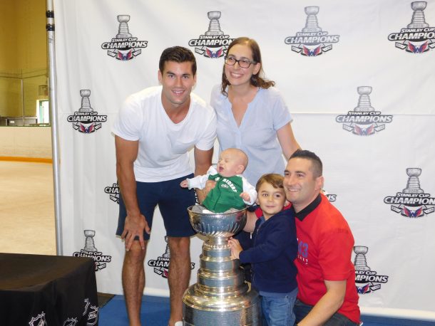 Tom Wilson Brings Stanley Cup to His Childhood Rink