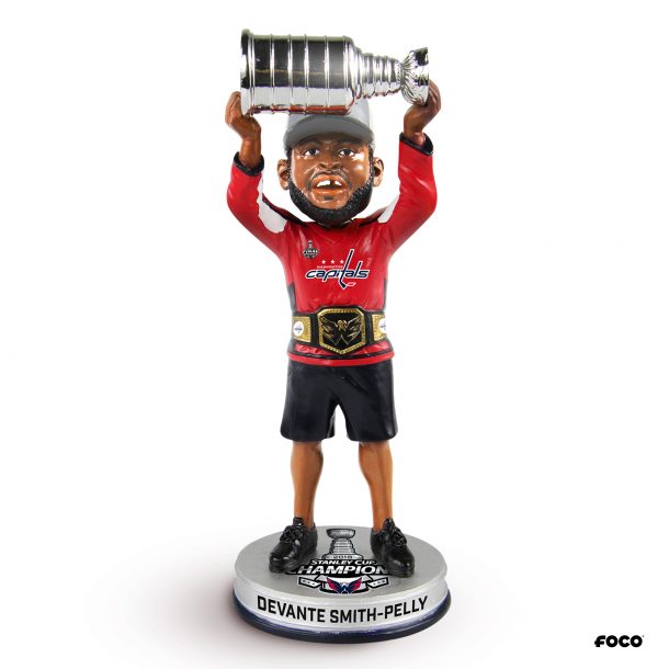 Devante Smith-Pelly Stanley Cup Bobblehead, With Championship Belt!