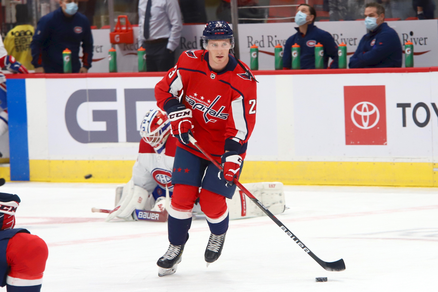 Michael Sgarbossa Is Caps' 400th Player to Score a Goal