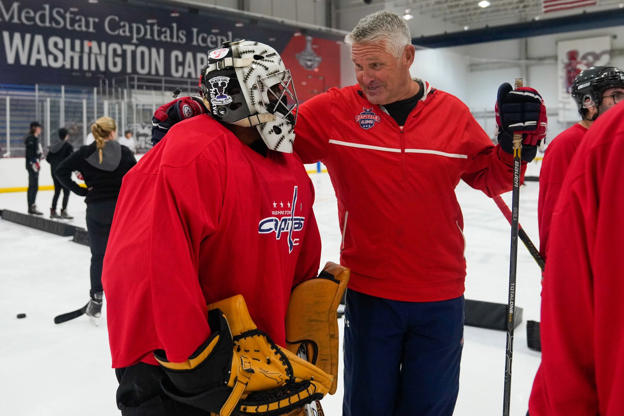 Caps Media Camp Puts Journalists on the Ice
