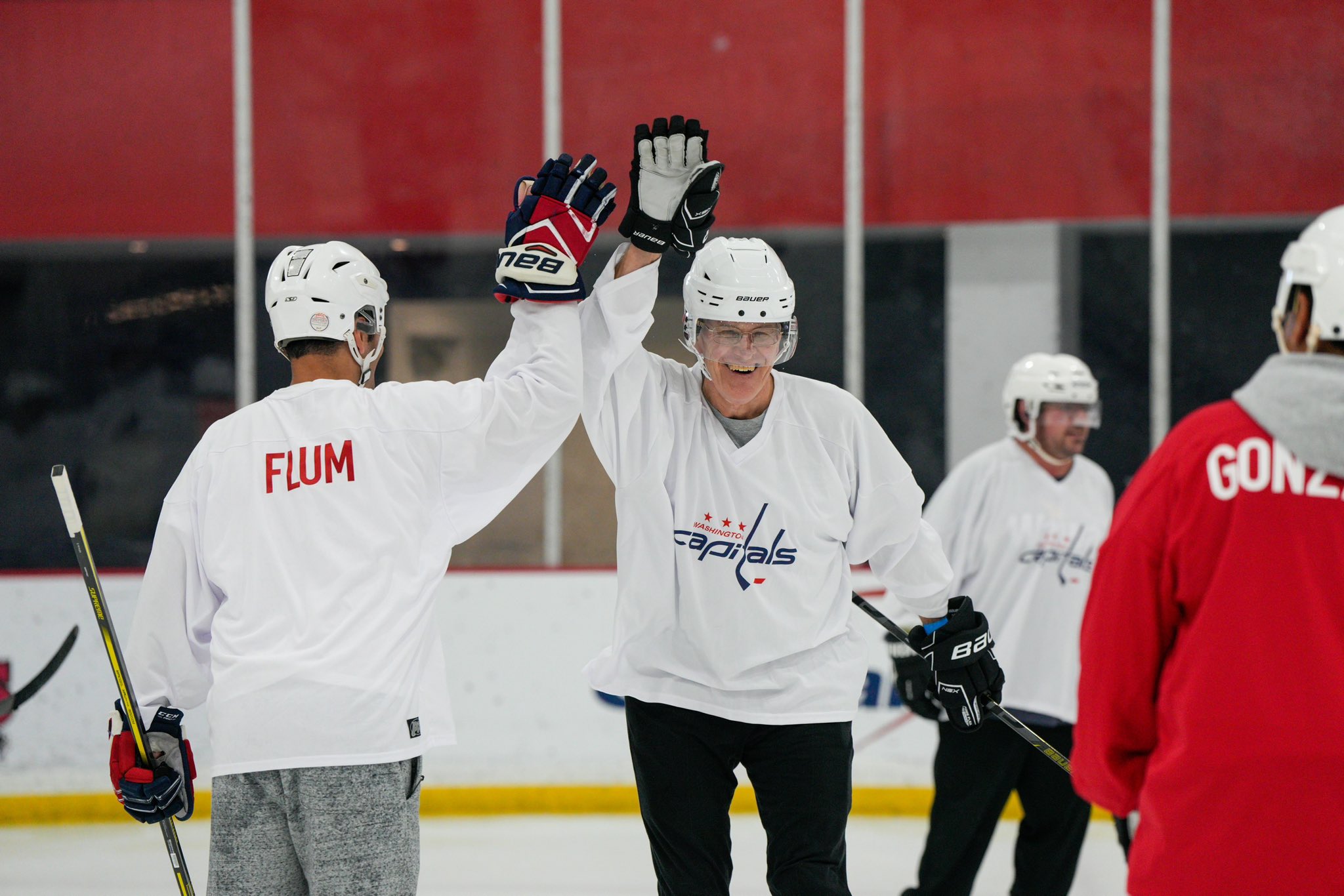 Caps Media Camp Puts Journalists on the Ice