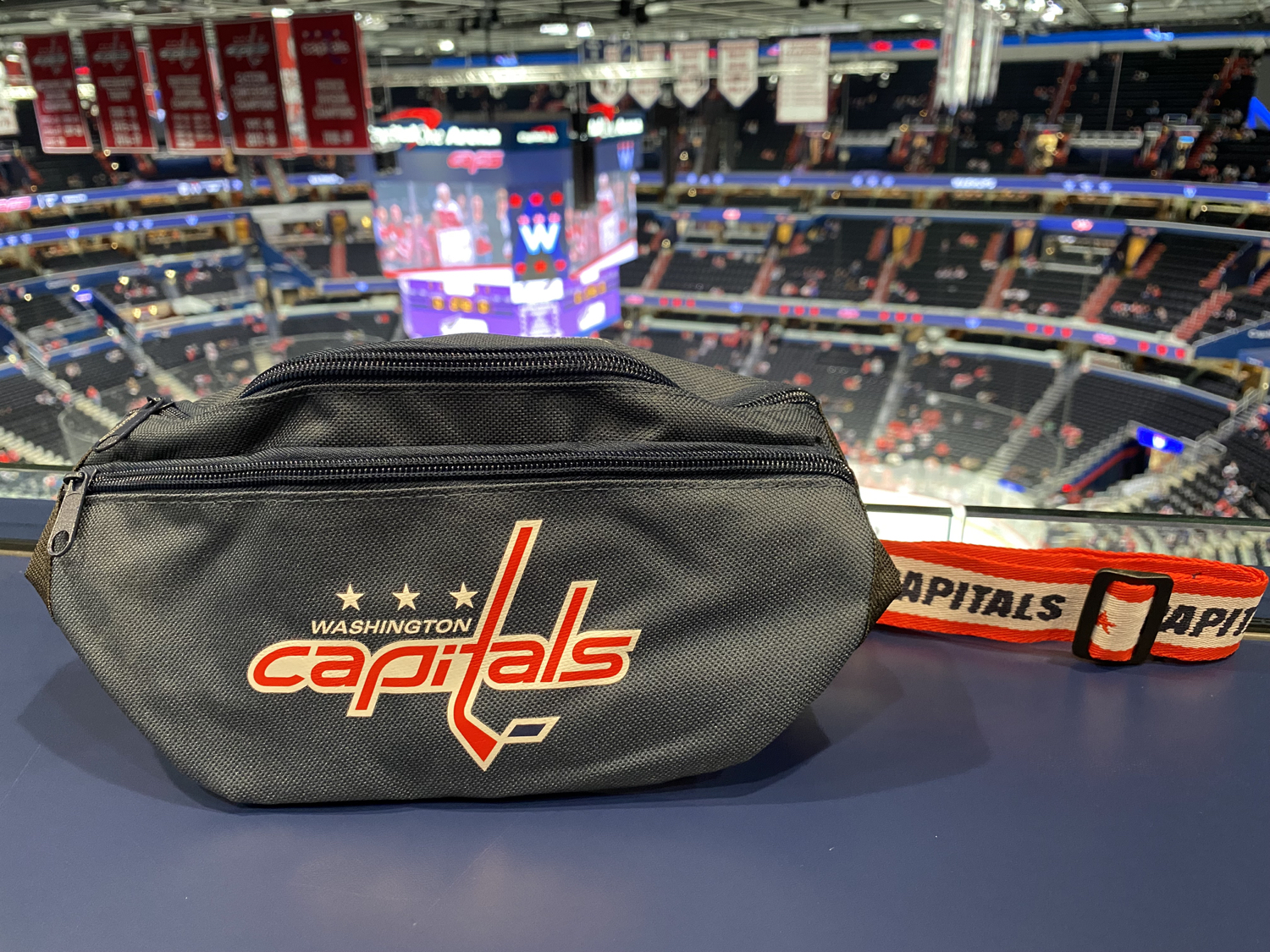 It's 1990s Night and Caps Fans Got Fanny Packs!