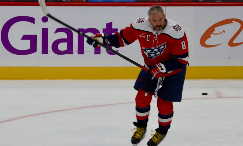 Caps Salute Alex Ovechkin for 1,500 Games