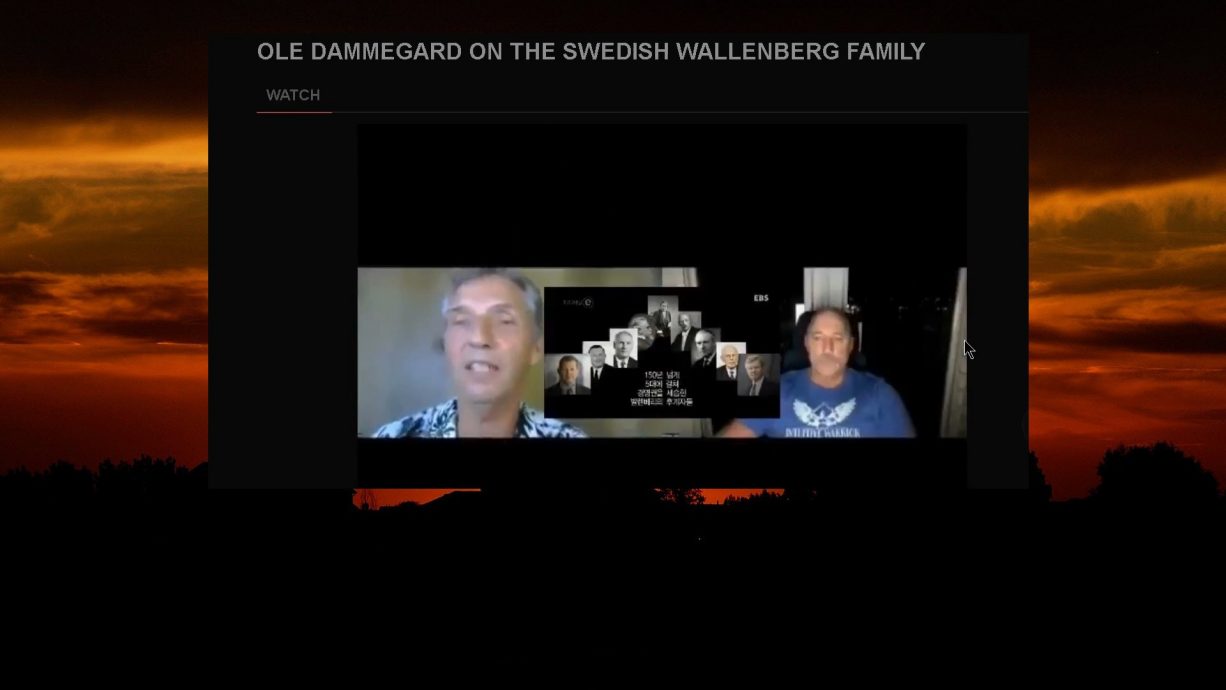 Ole Dammegård on the Swedish Wallenberg Family – Heather Thunderhawk