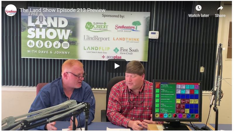 The Land Show Episode 213 - Southeastern Land Group