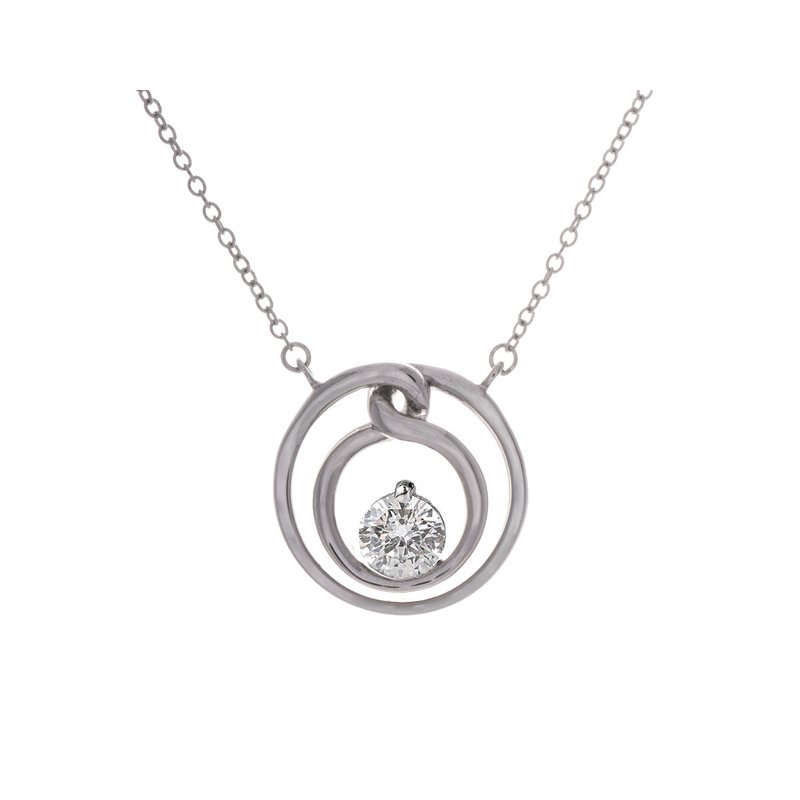 Life We Share 1/2ct. Kessler 81 Diamond Pendant in 14K White Gold ...