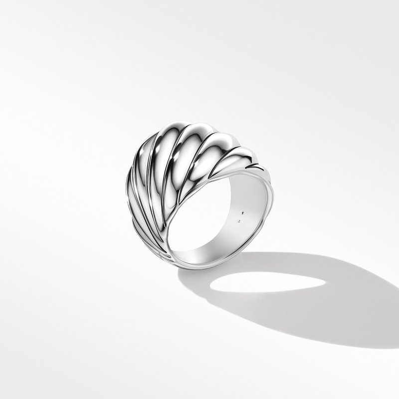 Sculpted Cable Ring - Mednikow